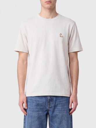 Maison Kitsun&eacute; T-shirt en coton biologique avec logo Chillax Fox brod&eacute;