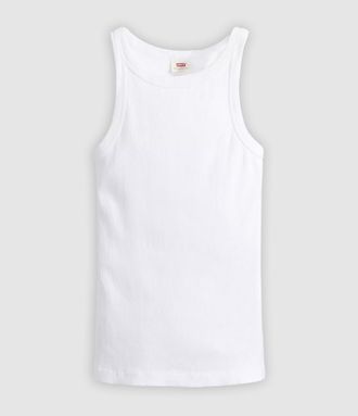 Levi's Tee-Shirt Essential Racer Tank Neutrals White