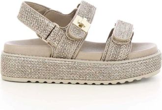 Steve Madden Femme, Chaussures, Beige, Taille: 39 EU Bigmona Platform Sandal