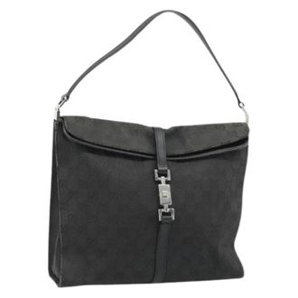 Gucci Pre-owned Vintage GG Canvas Umh&auml;ngetasche - - Pre-owned - Damen - Schwarzk - ONE SIZE