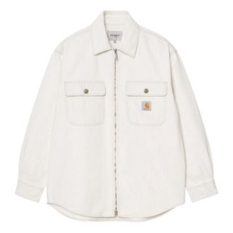 Carhartt Work in Progress Homme, Chemises, Blanc, Taille: XL Mercer Shirt Jac