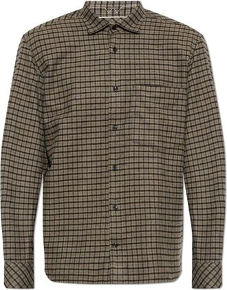 Bogner Homme, Chemises, Gris, Taille: S Chemise Hardy en Flanelle de Coton