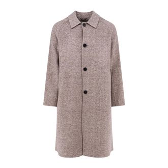 Amaranto Mantel mit Knopfleiste - - Coats - Herren - Braun - S