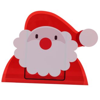 Cabilock Acryl Blumentopf weihnachtsmotiv weihnachtsgeschneke weinachts Dekorationen Weihnachten Blument&ouml;pfe f&uuml;r den Haushalt Blumenvase aus Acryl rot