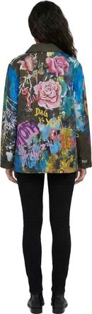 Dolce & Gabbana Womens Multicolor Cotton Denim Jacket Clothing