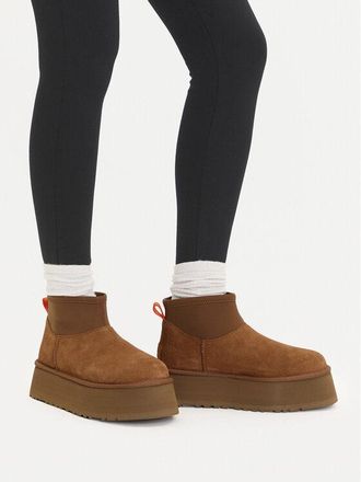 UGG Schneeschuhe W Classic Mini Dipper 1168170 Braun
