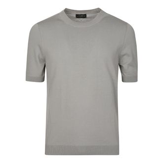 Ballantyne Kurzarm-Pullover Uni - - Tops - Herren - Gr&uuml;n - M