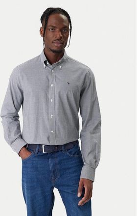 Tommy Hilfiger Hemd Gingham MW0MW41699 Blau Regular Fit