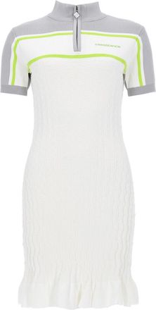 Casablanca Knielanges Kleid - Wei&szlig;