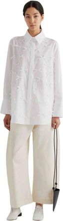 Meimeij Femme, Blouses et Chemises, Blanc, Taille: 34 FR Shirt