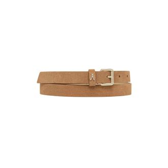 Patrizia Pepe Femme, Accessoires, Brun, Taille: S Ceinture en Daim