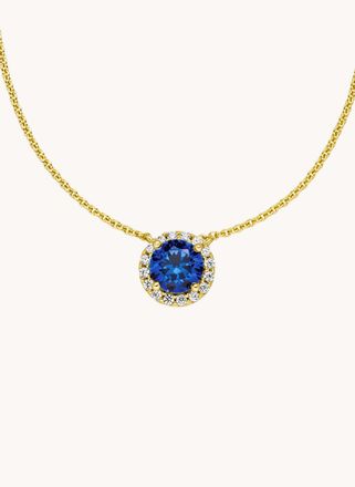 VEYNOU Veynou Halskette Ava Aus 14 Karat Gelbgold Und 1,0ct. Saphir Und Lab-Grown Diamanten gold
