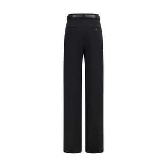Max Mara Womens Black Triacetate Dress Pants