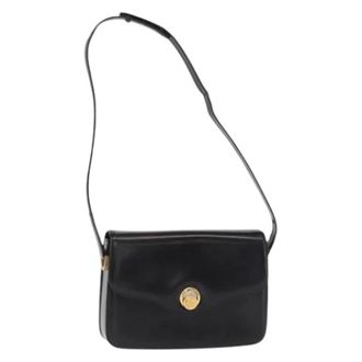 Gucci Pre-owned Leder Schultertasche - - Pre-owned - Damen - Schwarzk - ONE SIZE