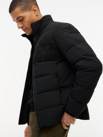 Tommy Hilfiger Steppjacke DETACHABLE HOODED BRANDED normale Passform