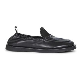 STUDIO NICHOLSON Schwarze Slip-On Flache Schuhe - - Shoes - Herren - Schwarzk - 43 EU