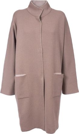 Le Tricot Perugia Femme, Manteaux, Brun, Taille: 42 FR Cappotto reversibile