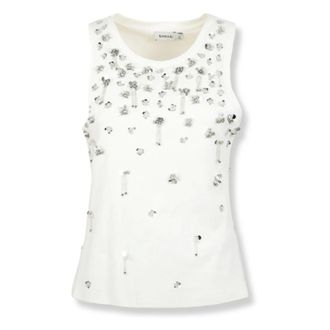 SIMKHAI Femme, Tops, Blanc, Taille: 42 FR Alistair Tank Top