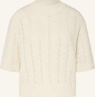 OPUS Strickshirt Pudy weiss