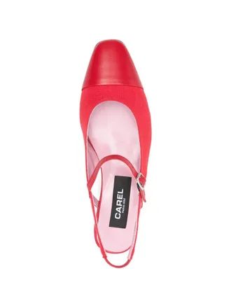 Carel Oceano Slingback Flat - Red