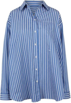 N&deg;21 Femme, Blouses et Chemises, Bleu, Taille: 40 FR Chemise Oversize Ray&eacute;e