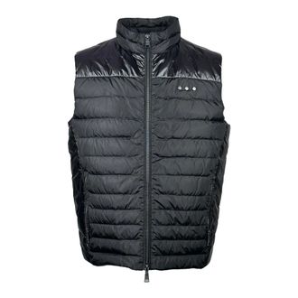 Add Homme, Vestes, Noir, Taille: 3XL Down Vest in Nylon Shiny