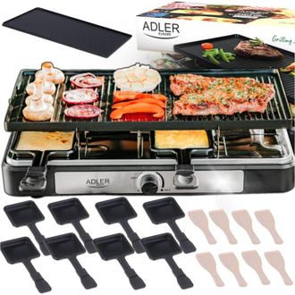 Adler Europe Grille &Agrave; Raclette &Eacute;lectrique Adler Ad6616
