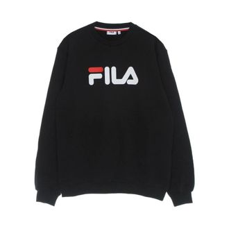 Fila Homme, Sweatshirts et sweats à capuche, Noir, Taille: XL Sweat léger à col rond noir