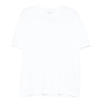 Lardini Wei&szlig;es Crew Neck T-Shirt 100% Baumwolle - - Tops - Herren - Wei&szlig; - XL