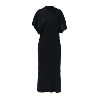 Rick Owens Femme, Robes, Noir, Taille: 36 FR Robe Asym&eacute;trique