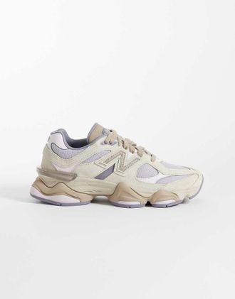 New Balance 9060 - Baskets - Beige/lilas-Marron