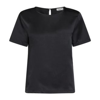 Max Mara Damen, Blusen & Hemden, Schwarzk, XLGr&ouml;&szlig;e