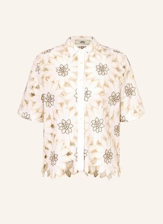 0039 Italy 0039 Italy Hemdbluse Bea Aus Lochspitze weiss