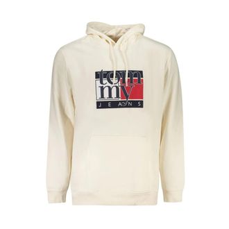 Tommy Hilfiger Wei&szlig;er Baumwoll Herren Pullover Eco-Stil - - Sweatshirts & Hoodies - Herren - Wei&szlig; - S