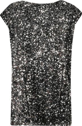 Junya Watanabe Femme, Tops, Noir, Taille: 40 FR Top &agrave; Sequins
