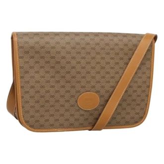 Gucci Pre-owned Cuir sacs-gucci - Femme - Pre-owned - Brun - Taille: ONE Size