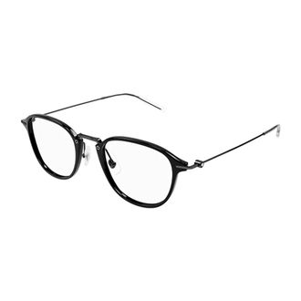 Montblanc Montblanc, unisex, Accessoires, Noir, Taille: 51 MM Lunettes ovales