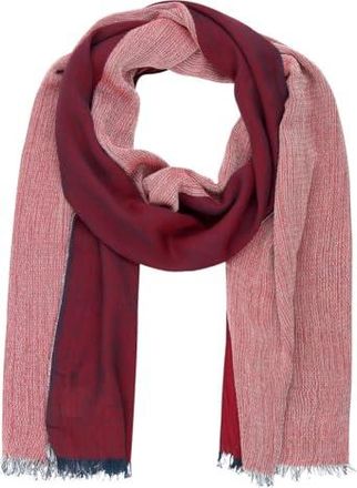Lindenmann Mens Scarf / 55% Cotton, 45% Viscose Scarf, red