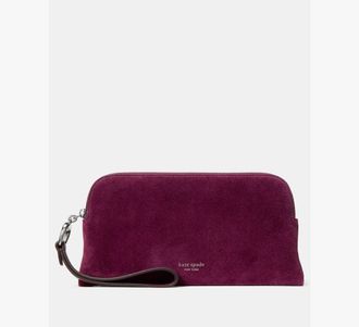Kate Spade New York Halo Wildleder-Wristlet
