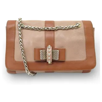 Christian Louboutin Crossbody Bags - HANDTASCHE CHRISTIAN LOUBOUTIN SWEET CHARITY BRAUN - Gr. unisize - in Braun - f&uuml;r Damen