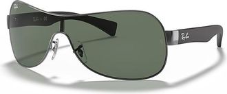 Ray-Ban Rb3471 Sonnenbrillen Gunmetal Fassung Gr&uuml;n Glas 01-32