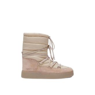 Moon Boot LTrack Wildleder- und Nylonstiefel - - Shoes - Damen - Rosa - 39 EU