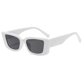 Generic Lunettes De Soleil Tendance For Hommes Et Femmes, Id&eacute;ales For Les Vacances, F&ecirc;tes En Plein Air Ou Comme D&eacute;coration(White)