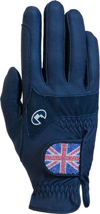 Roeckl Sports Reithandschuh Maryland, Turnier Sommer Handschuh, Marine/UK 7