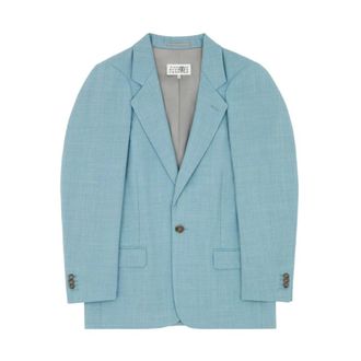 Maison Margiela Damen, Jacken, Blau, 2XSGr&ouml;&szlig;e