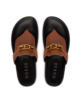Guess Zehentrenner FLJFRR LEA03 Hellbraun