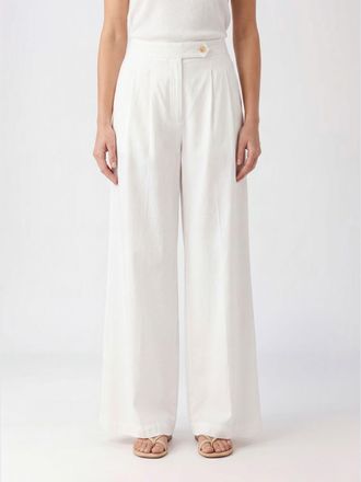 Semicouture Pantalon Femme couleur Blanc