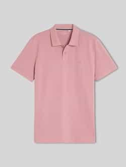 Tom Tailor Regular Fit Poloshirt aus Baumwoll-Mix