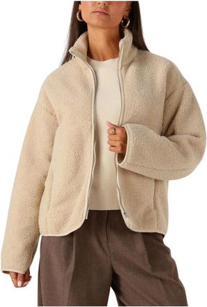 Moss Copenhagen Damen, Jacken, Beige, MGr&ouml;&szlig;e