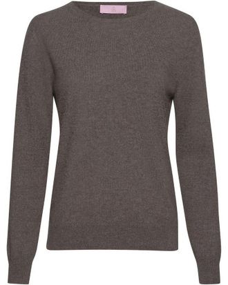 Brigitte von Sch&ouml;nfels Strickpullover Kaschmir Rundhalspullover